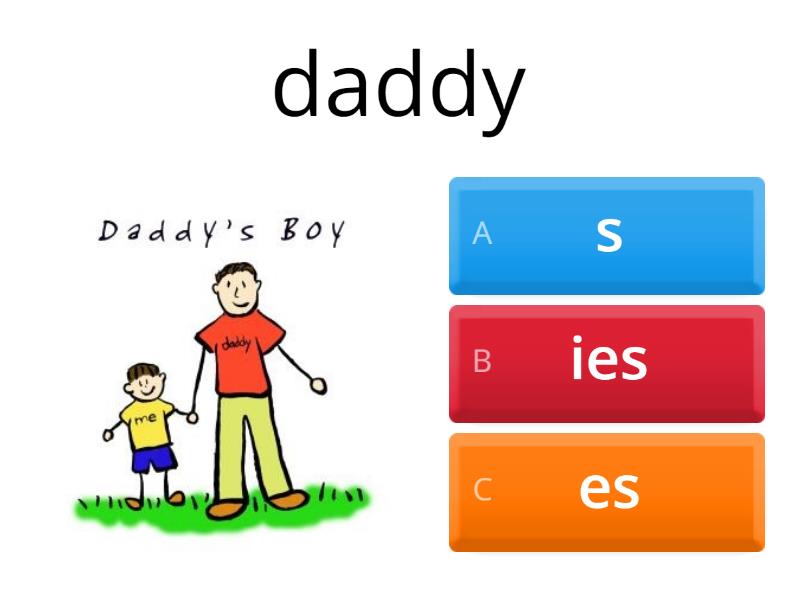 1B01. Cambridge. Adding s, es or ies - Quiz