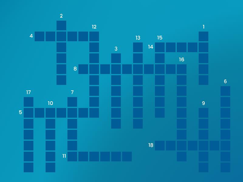 AML - Palavras cruzadas - Crossword