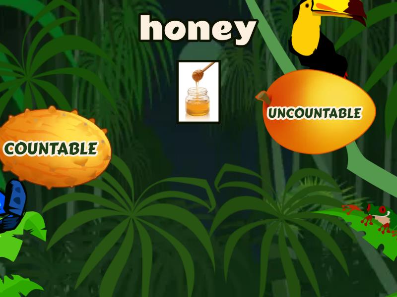 Countables or Uncountables? - Flying fruit