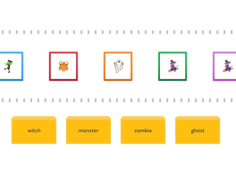 Halloween - Speed sorting