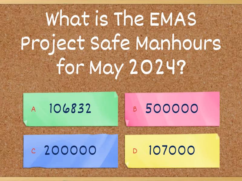 EMAS Project June 2024 Gathering - Quiz