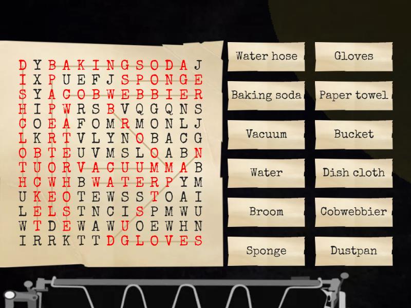 Word search - Wordsearch