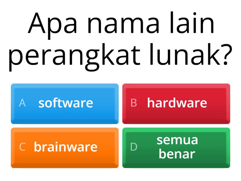 kuis INFORMATIKA - Quiz