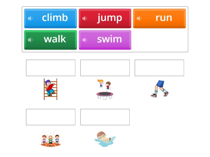PU SM U7 Vocabulary Sport Activities - Match up
