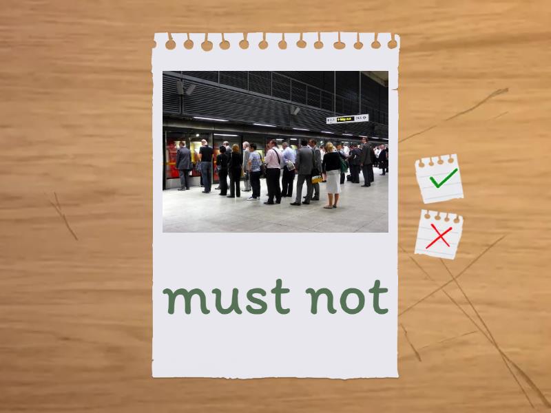 Obligation and prohibition - Flash cards