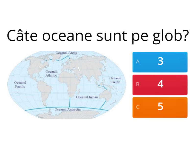 Oceanele Terrei - Chestionar