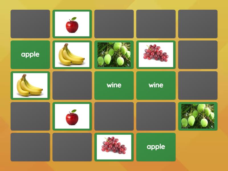 Pasangkan sesuai gambar - Matching pairs