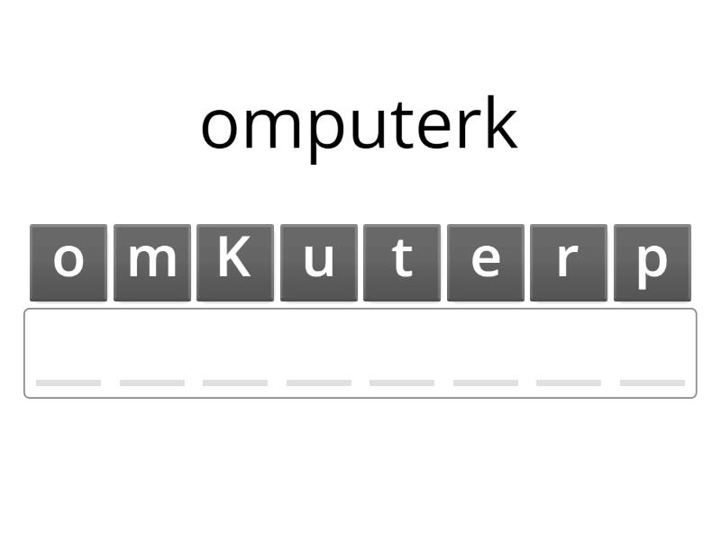 informatika - Anagram