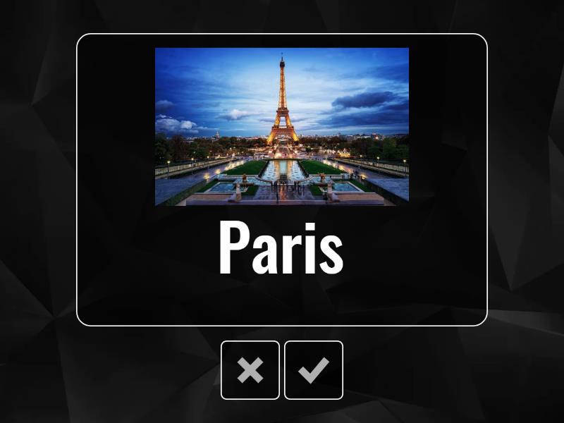 Cities and Plans - Flash cards
