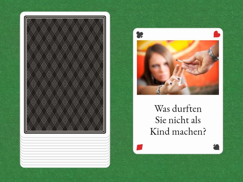 Modalverben A2 - Speaking cards