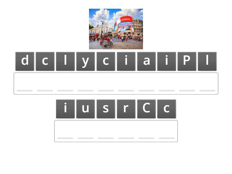 CENTRAL LONDON - Anagram