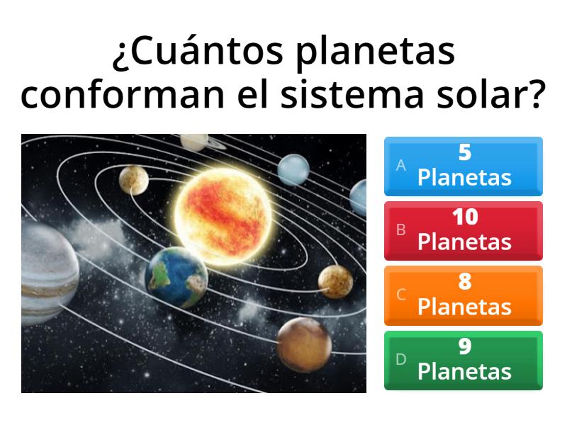 Sol, tierra y luna - Quiz