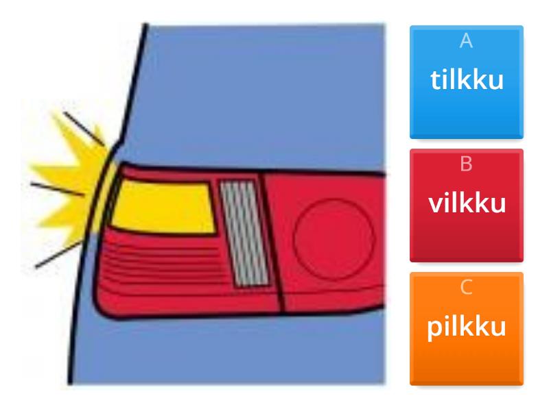 Auton osat - Monivalinta