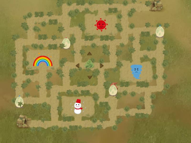 4th grade - weather - Maze chase