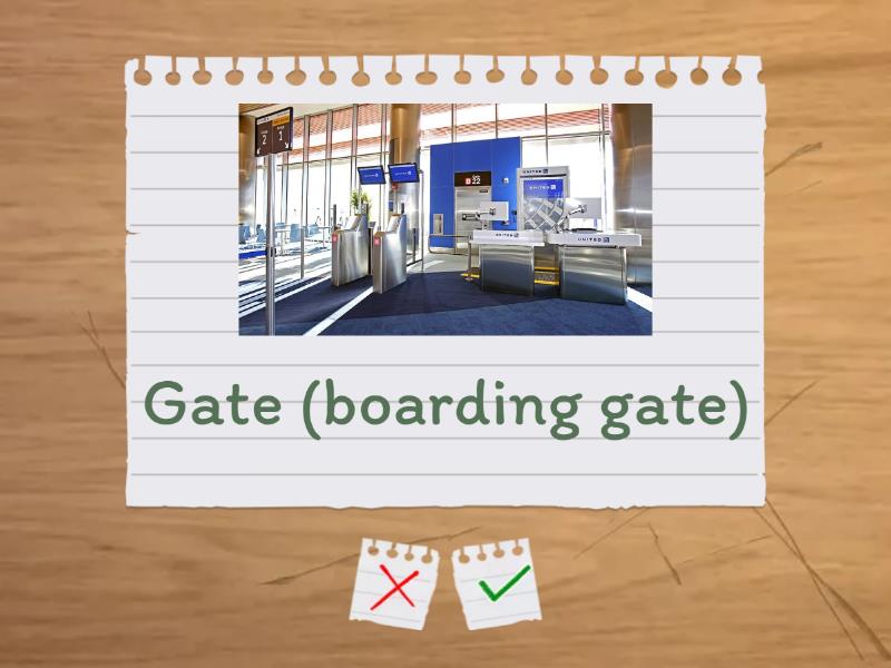 Beginner Travel vocabulary - Flash cards