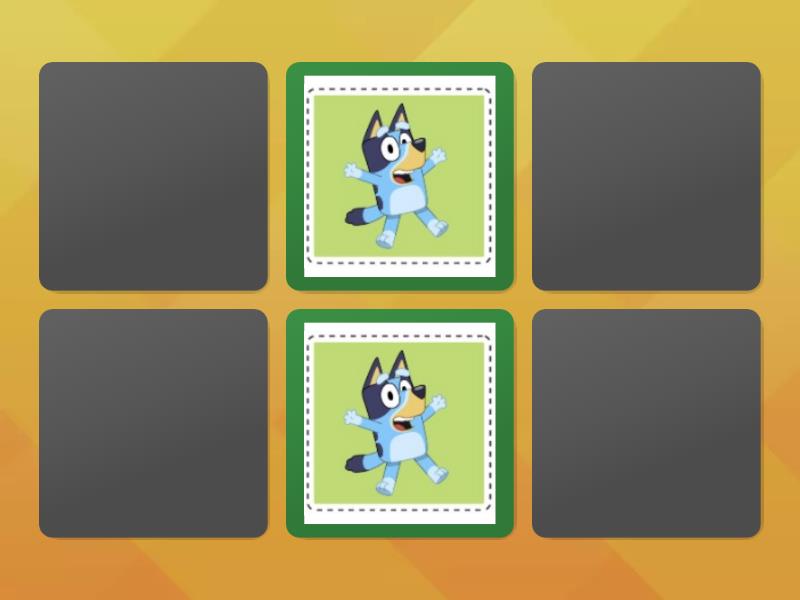 Bluey! - Matching pairs