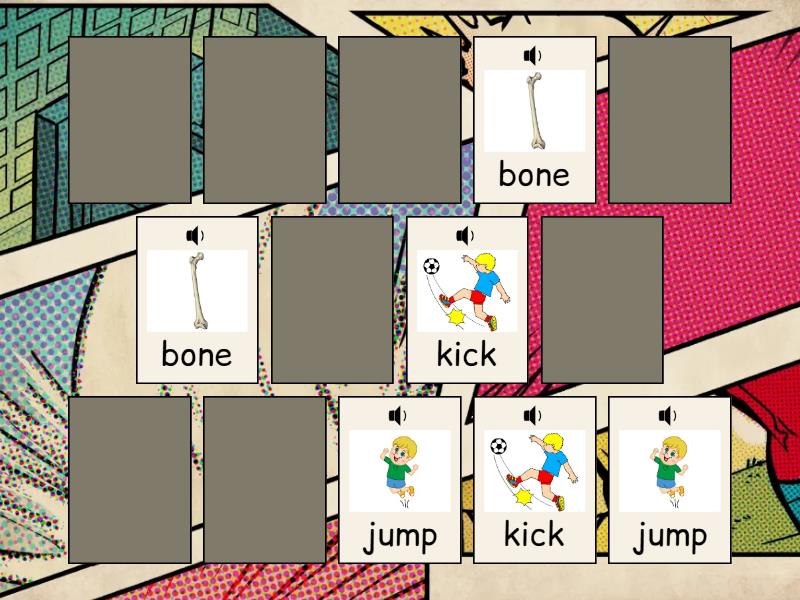 BE2_Unit 2: Content connection - Matching pairs
