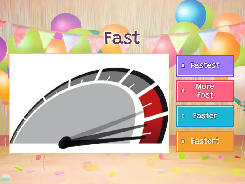 Comparatives Quiz - Cuestionario