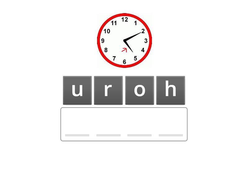 Unit 1 Lesson 1_Time - Anagram
