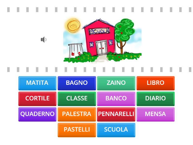 A SCUOLA - Find the match