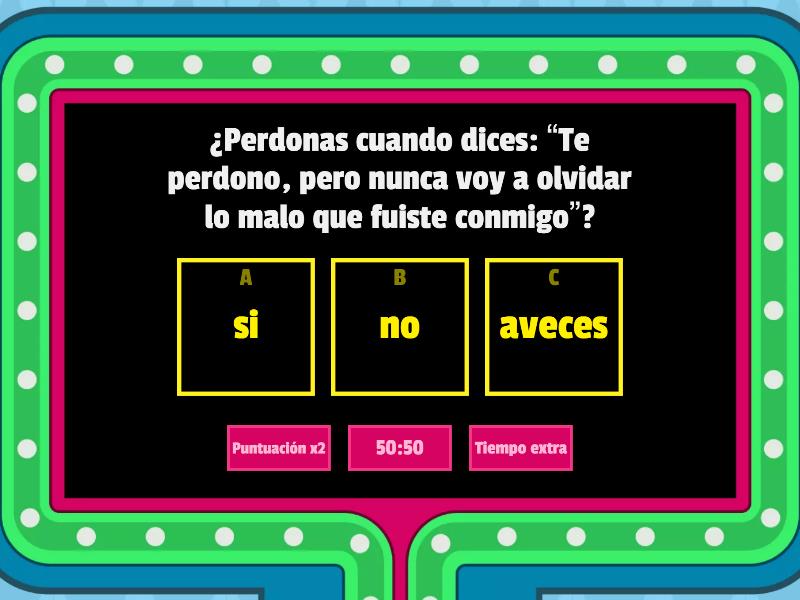 Recordamos Lo Aprendido Gameshow Quiz 