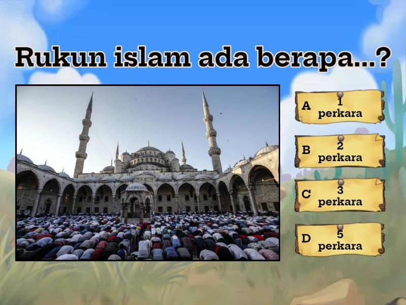 5 Rukun Islam - Quiz