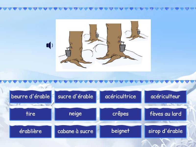 Cabane à sucre 1 - Find the match