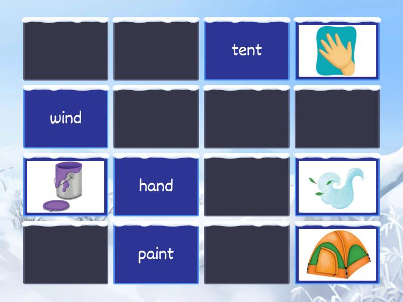 oxford phonics 4 nk/ng/nd - Matching pairs