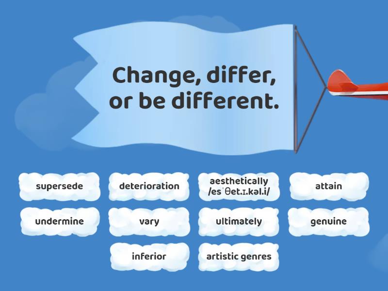 matching MCQ 0505 - Find the match