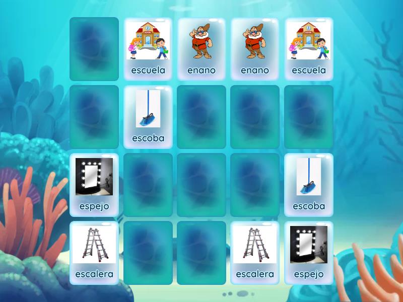 Memoria visual - Matching pairs