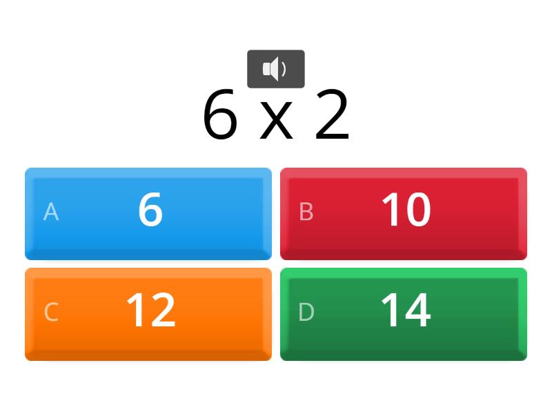 Multiplication: 6s and 7s - Quiz