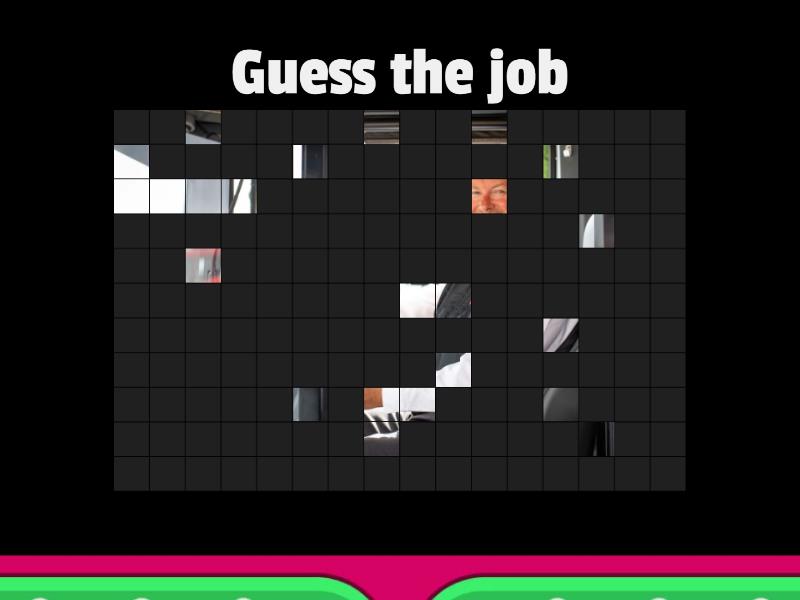 Guess the job - Image quiz