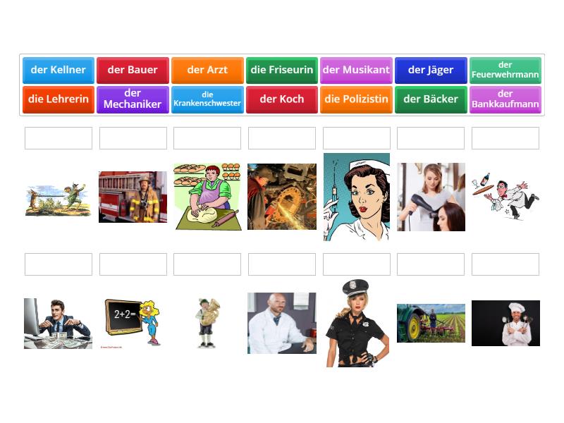 Berufe - Match up