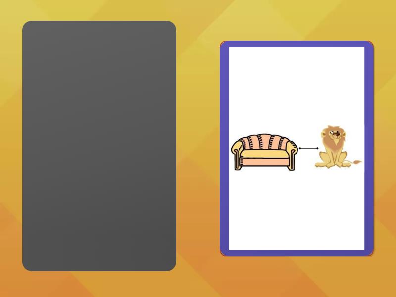 Primary- Prepositions of place - Speaking cards