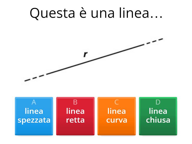 linee - Quiz