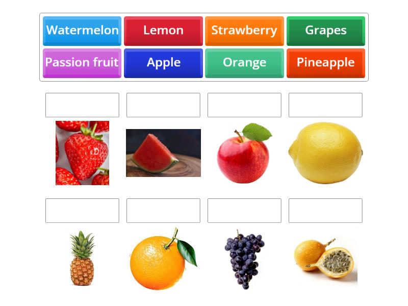 Fruit - Match up