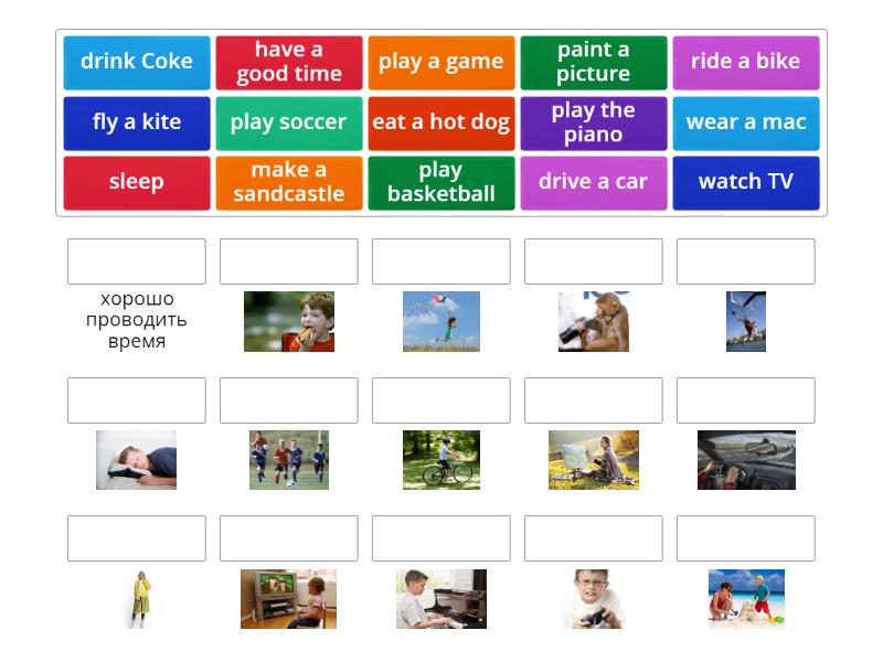 Spotlight 3 Module 7 - Match up