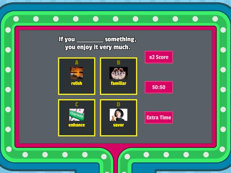 HMH Unit 2 Module 2 - Gameshow quiz