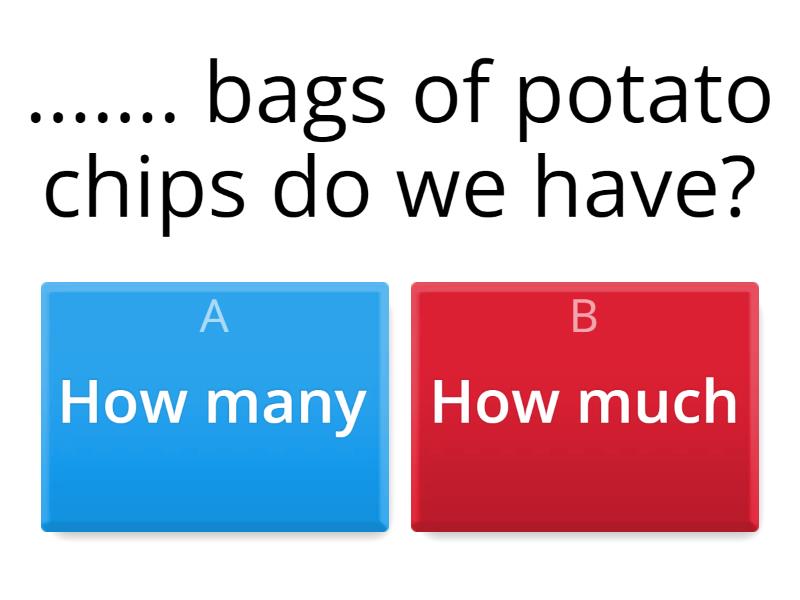 many/much/some/any - Quiz
