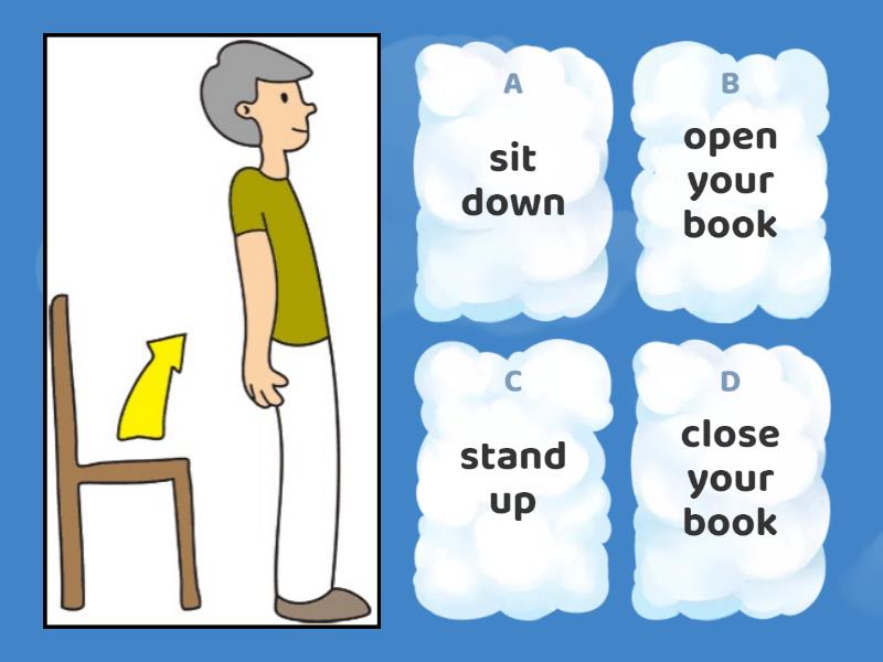 Stand up Sit down - Quiz