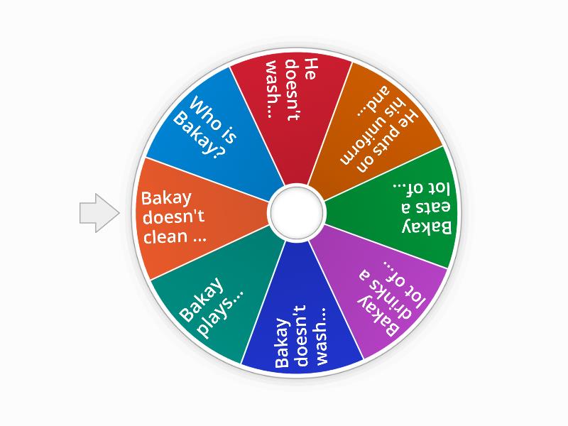 Homework - Spin the wheel
