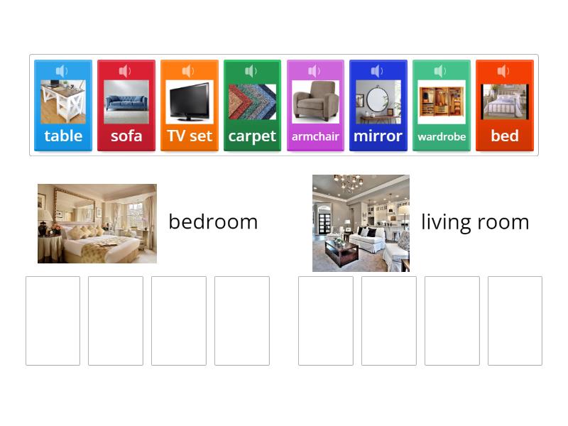Rooms - Group sort