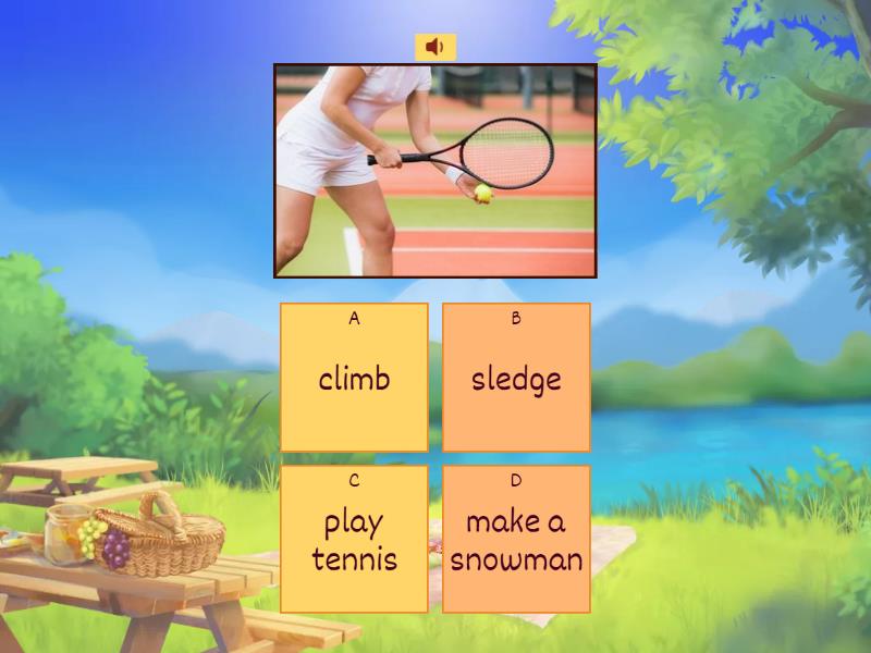 Beehive 1 . Unit 3 free-time activities - Quiz