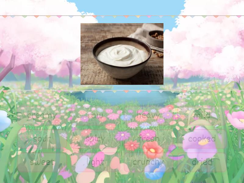 Empower B1+ Unit 6B: Describing food - Find the match