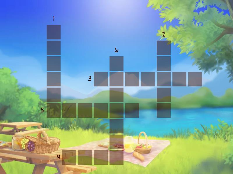 Action Pack unit 11 - Crossword