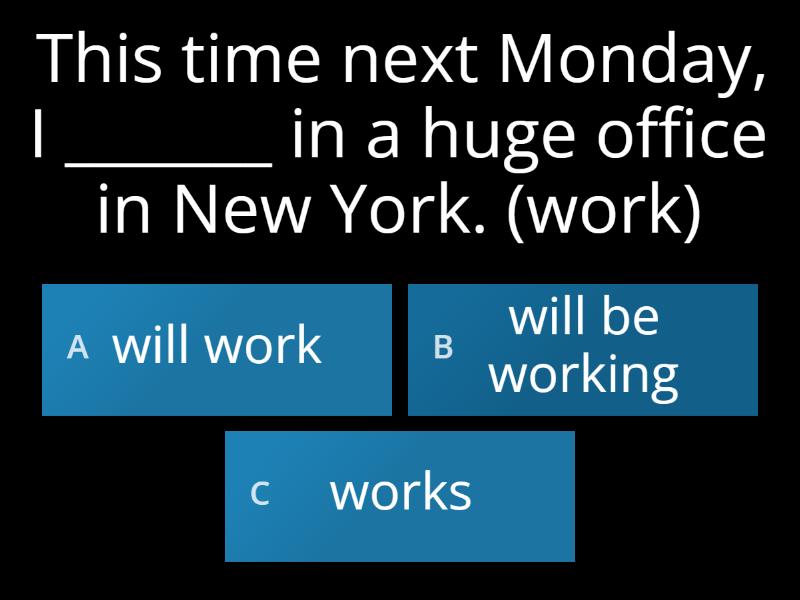 Future Continuous - Quiz