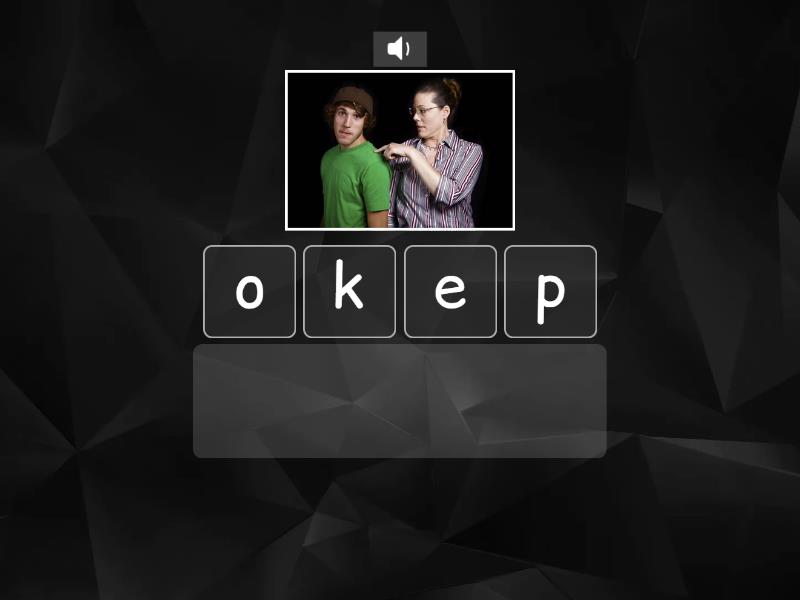 Silent "e" Words - Anagrama