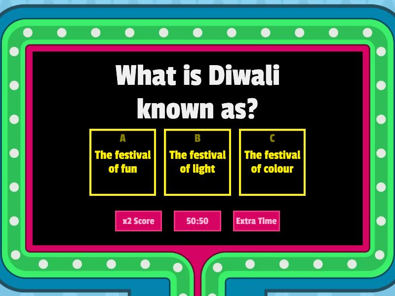 Diwali Quiz - Gameshow quiz