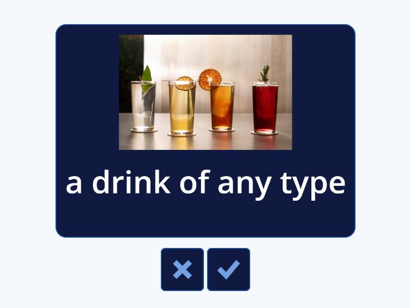 At the cafe - Flash cards