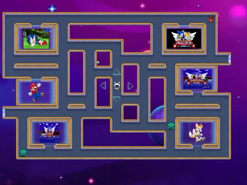 cool sonic - Maze chase